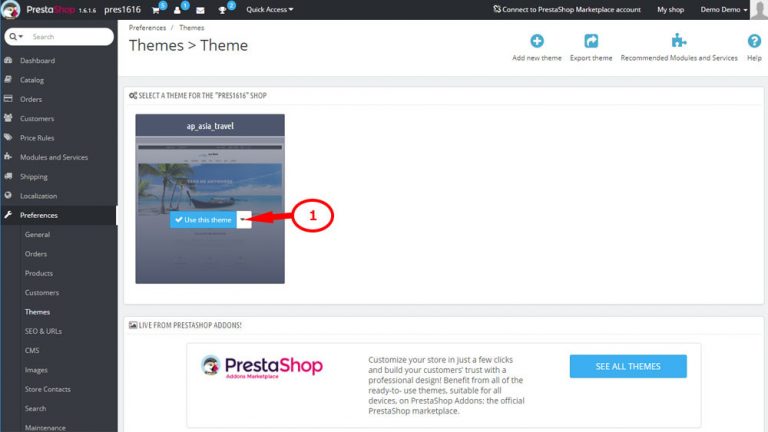 How to Install Prestashop 1.6 Theme to PrestaShop Cloud Hosting