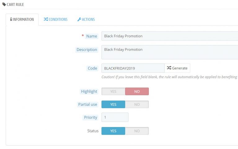 2 Quickest Ways to Create Coupon Code PrestaShop 1.7.5 - Leotheme