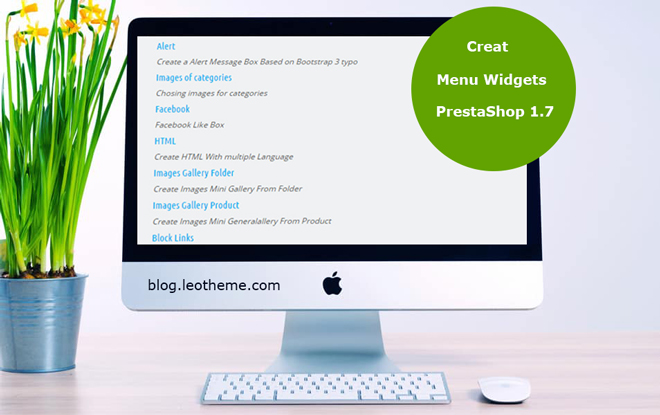 Prestashop 1 7 Easily Create Menu Widget Prestashop 1 7