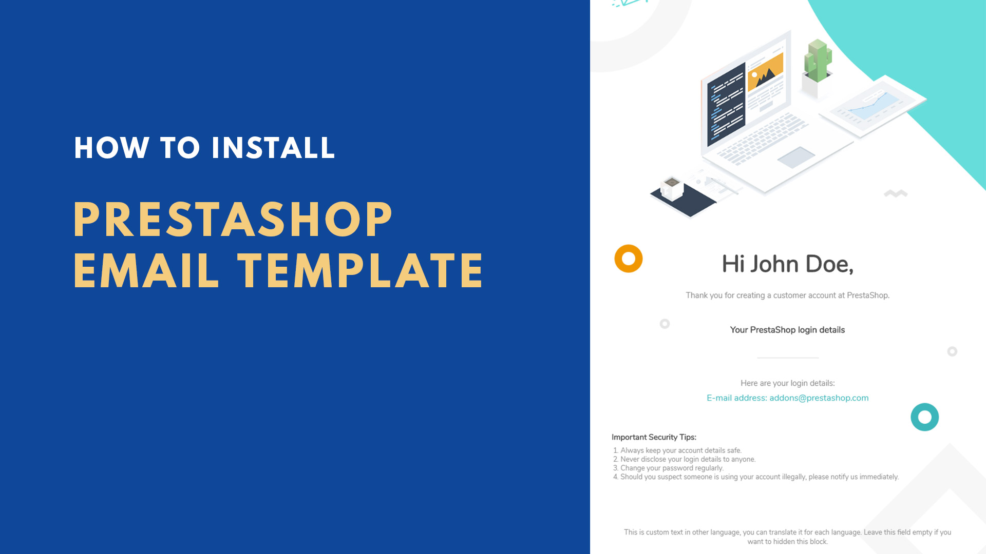 PrestaShop 1.7.x: Best Way to Install PrestaShop Email Template