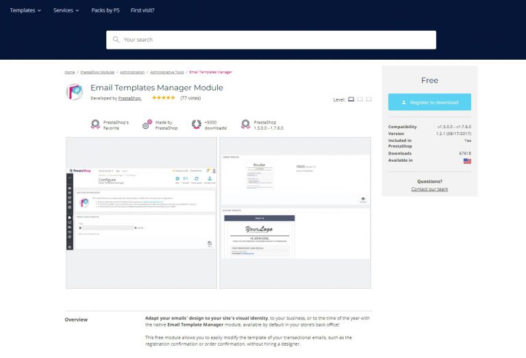 PrestaShop 1.7.x: Best Way to Install PrestaShop Email Template