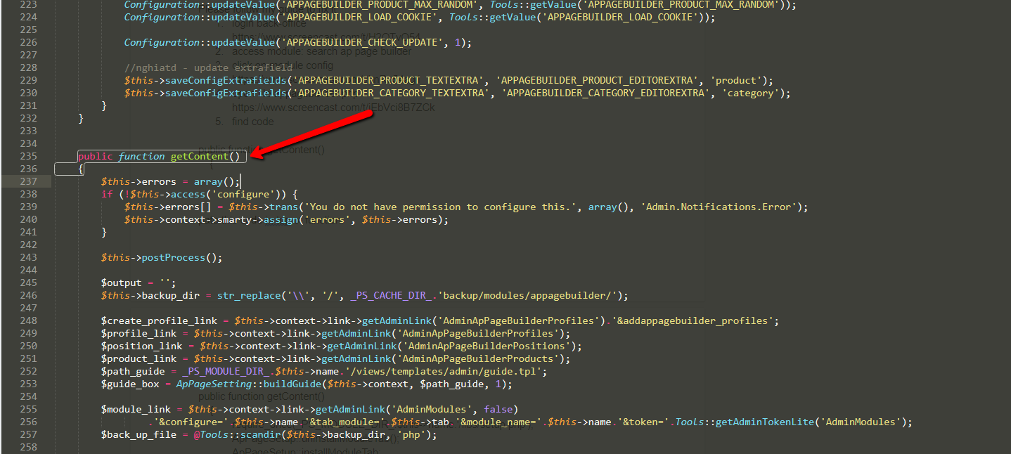 Error Access Denied When Access Menu Ap Pagebuilder Module