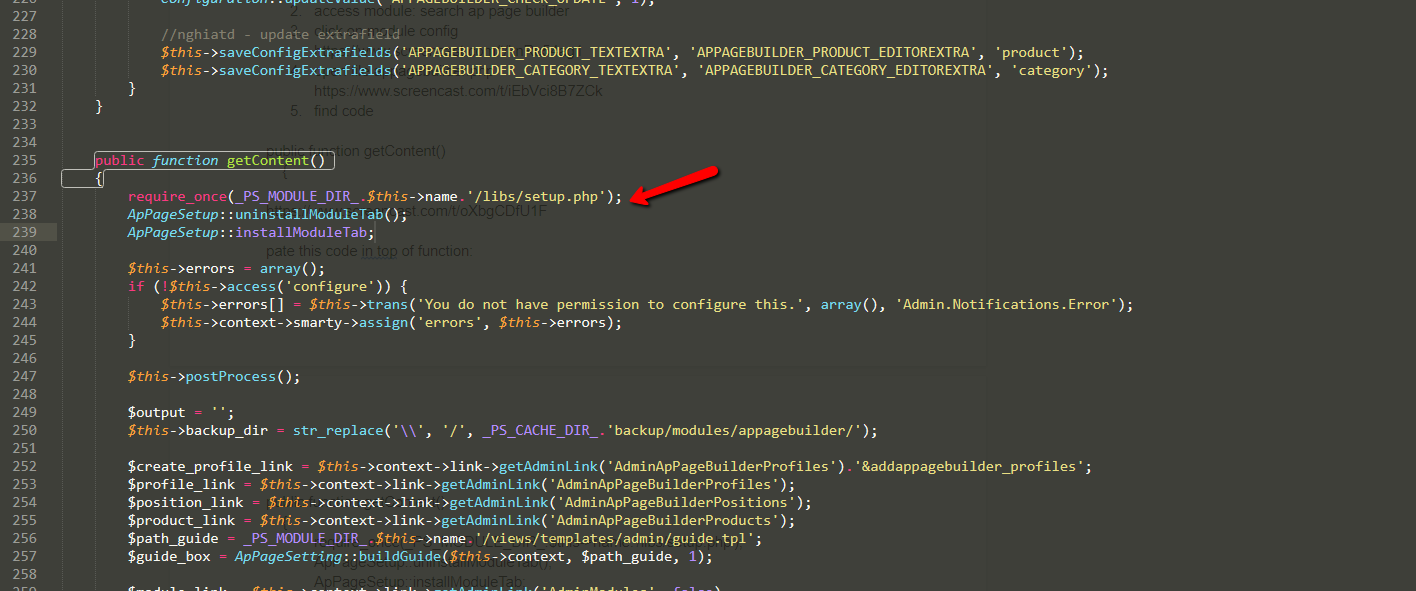 Error Access Denied when Access menu Ap Pagebuilder Module