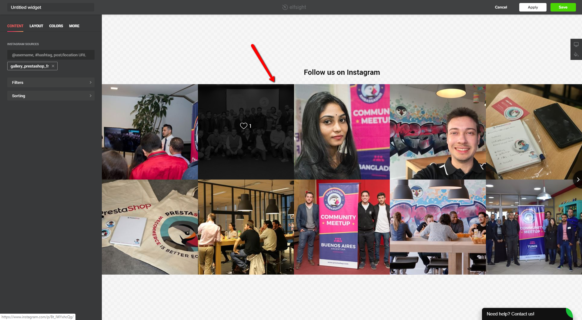 Ap Page Builder Module Tutorial – Add Instagram with Raw HTML Widget ...