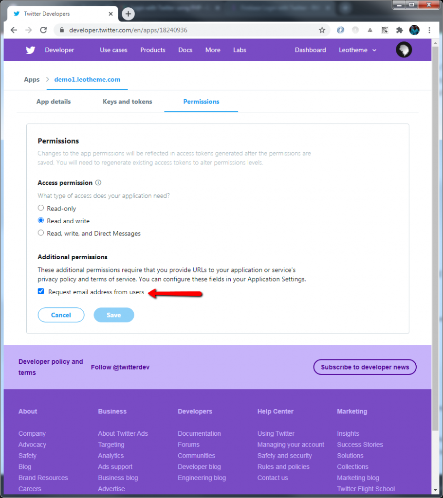 How to login by Twitter - Prestashop Themes and Module Blog