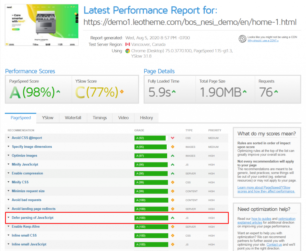 How to Defer Parsing of JavaScript in prestashop - Prestashop Themes and Module Blog