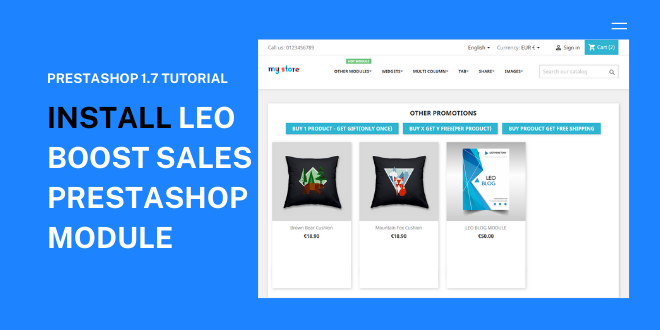How to install Leo Boost Sales Prestashop Module - Leotheme